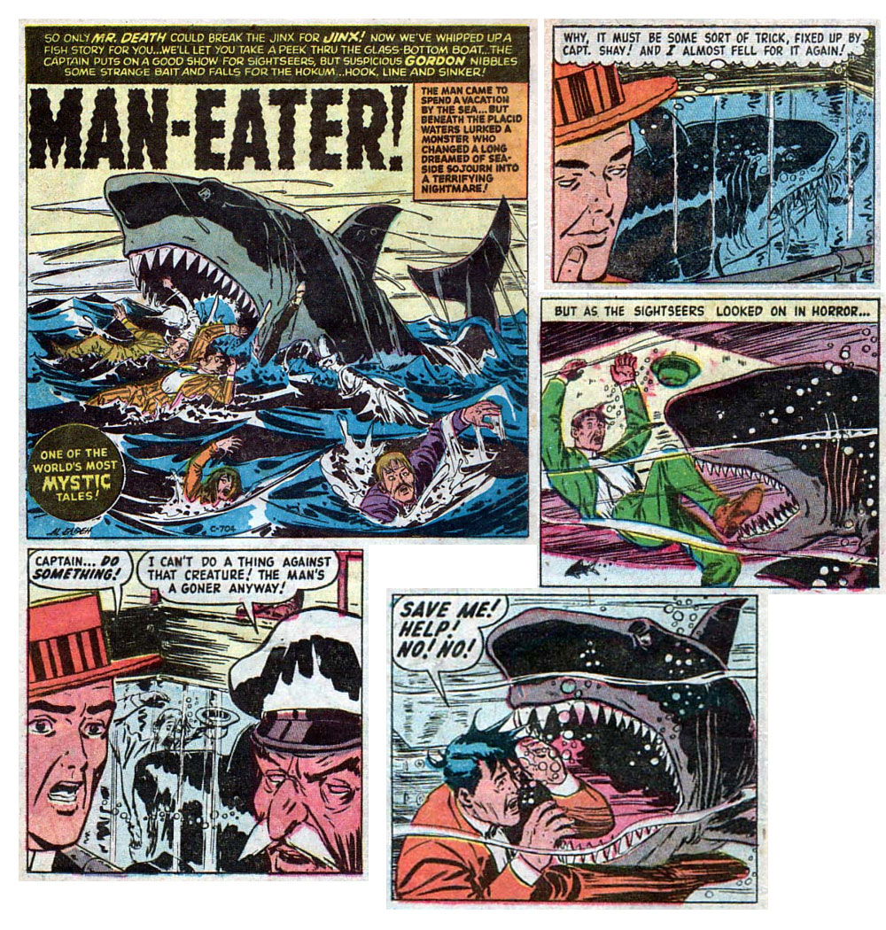 Shark Man Comic